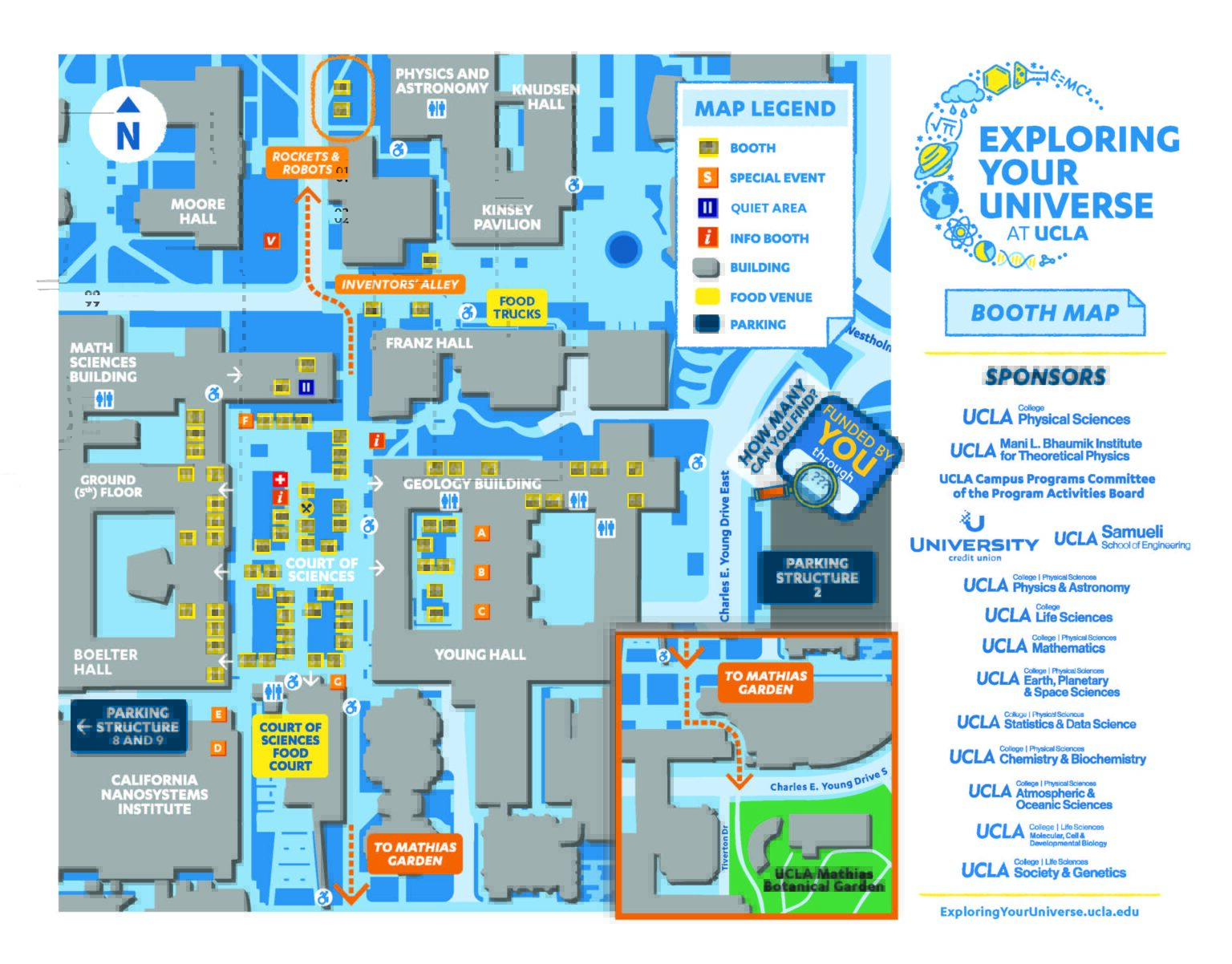 Booth Map – Exploring Your Universe